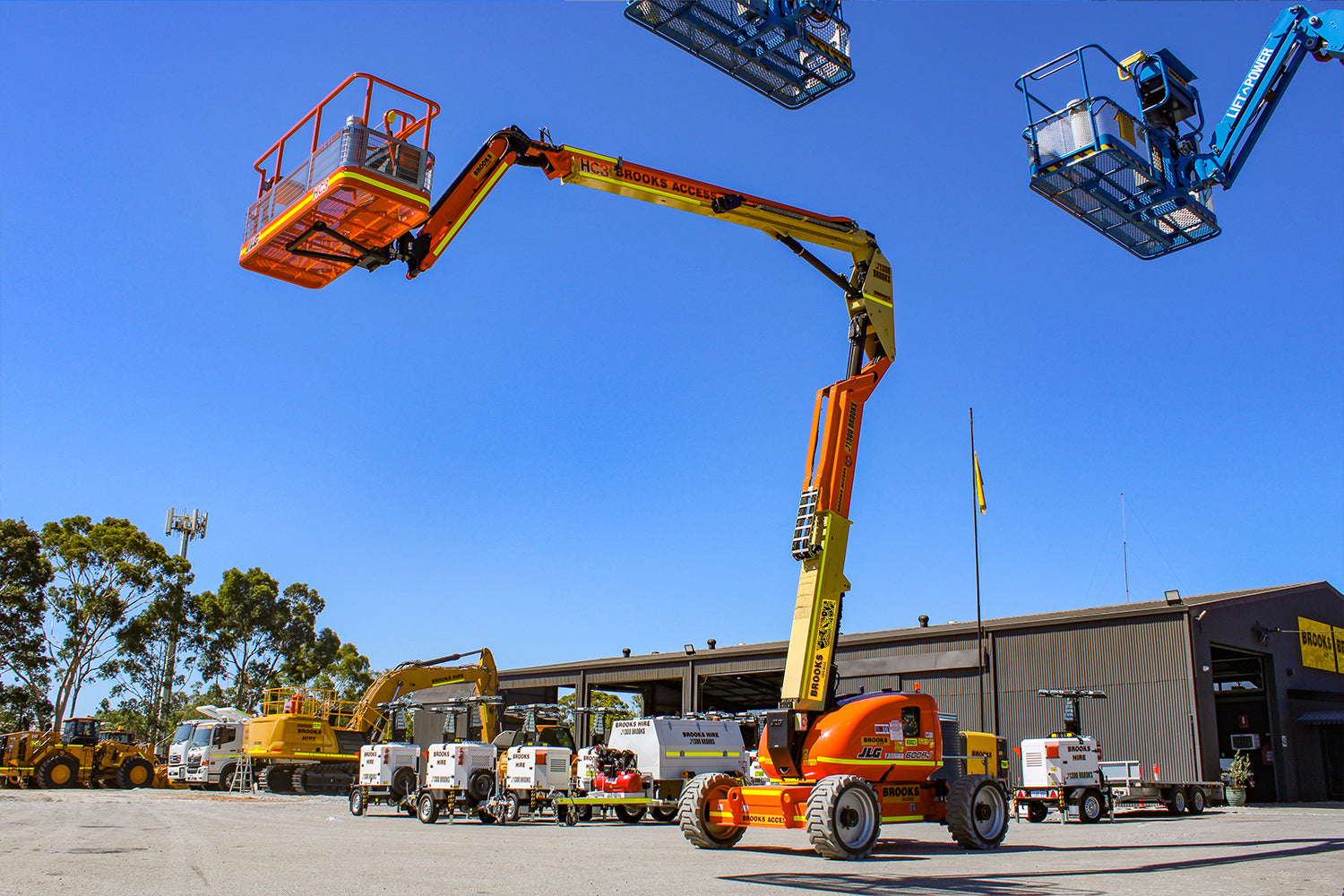 60ft Articulated Boom Lift For Hire – Brooks OBR MAIA
