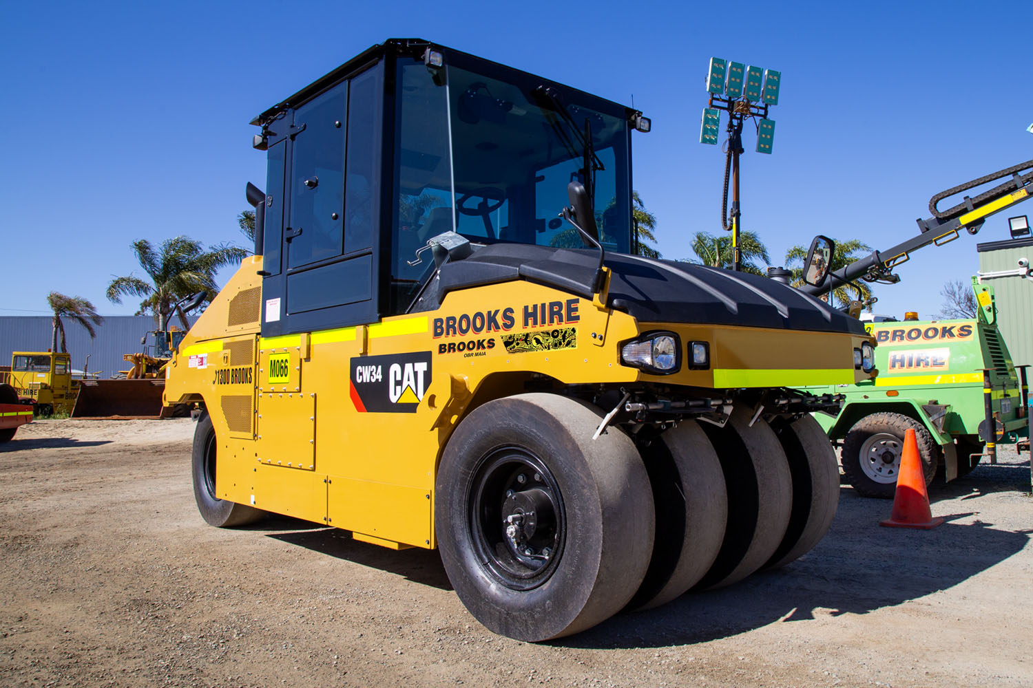 Multi Tyre Pneumatic Rollers For Hire – Brooks OBR MAIA