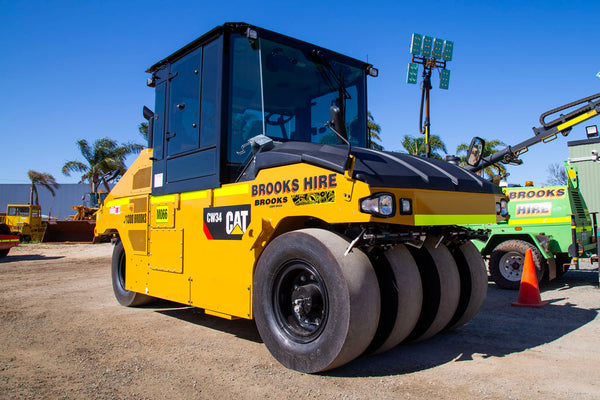 Multi Tyre Pneumatic Rollers For Hire – Brooks OBR MAIA